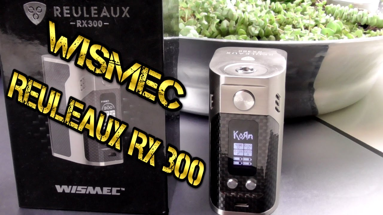 Wismec Reuleaux RX300 ♦ Review/Fazit ♦ GearBest 3rd Anniversary ♦ ...