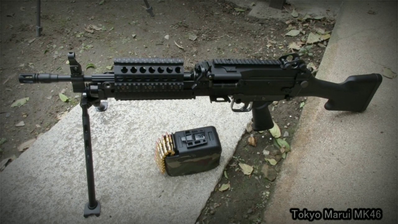 AIRSOFT MK46 TOKYO MARUI CALL OF DUTY - YouTube