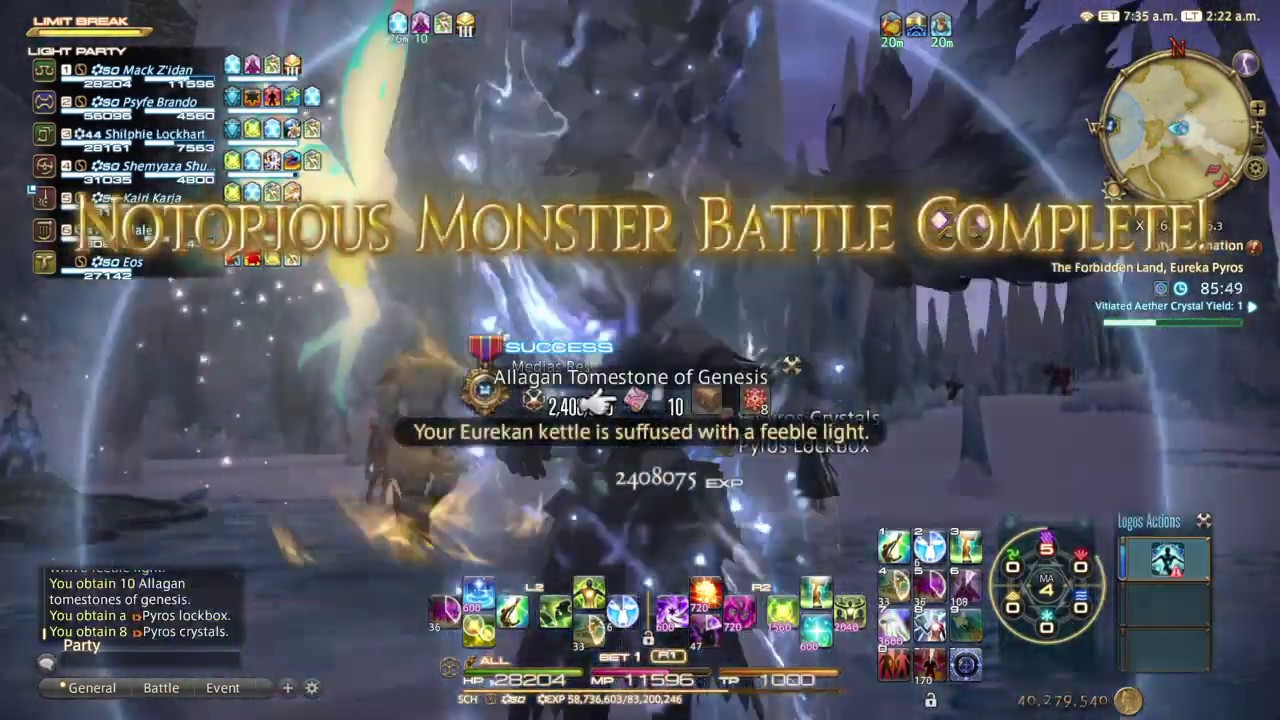final fantasy xiv leucosia eureka pyros notorious monster (^_^) scholar ...