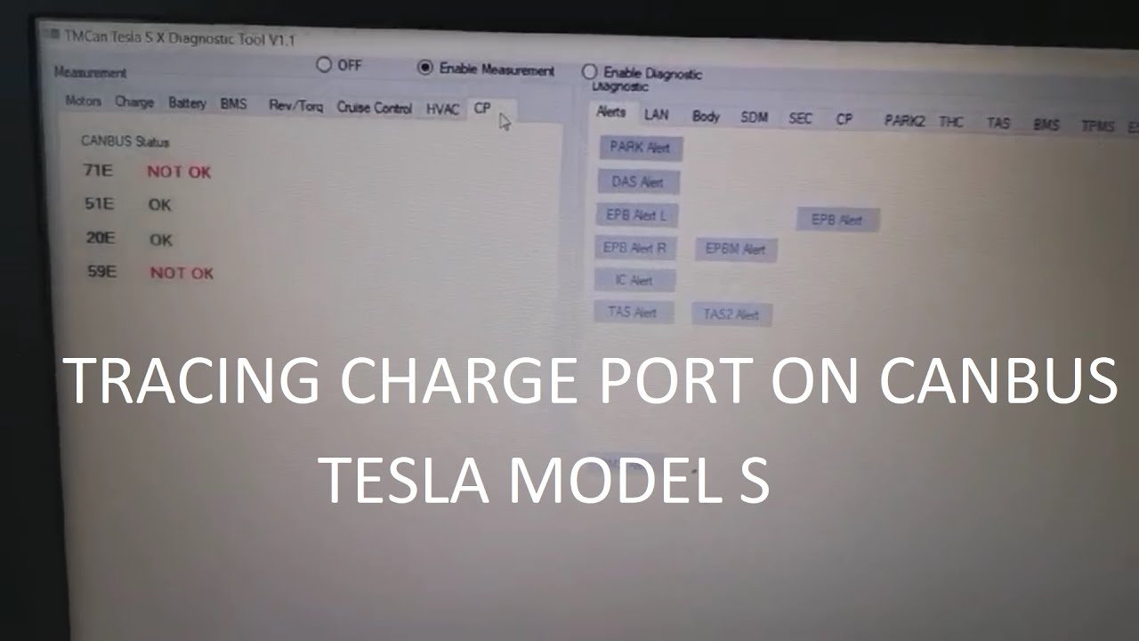 Tesla Chargeport - Extending CAN BUS Function on TMCan Commander - YouTube