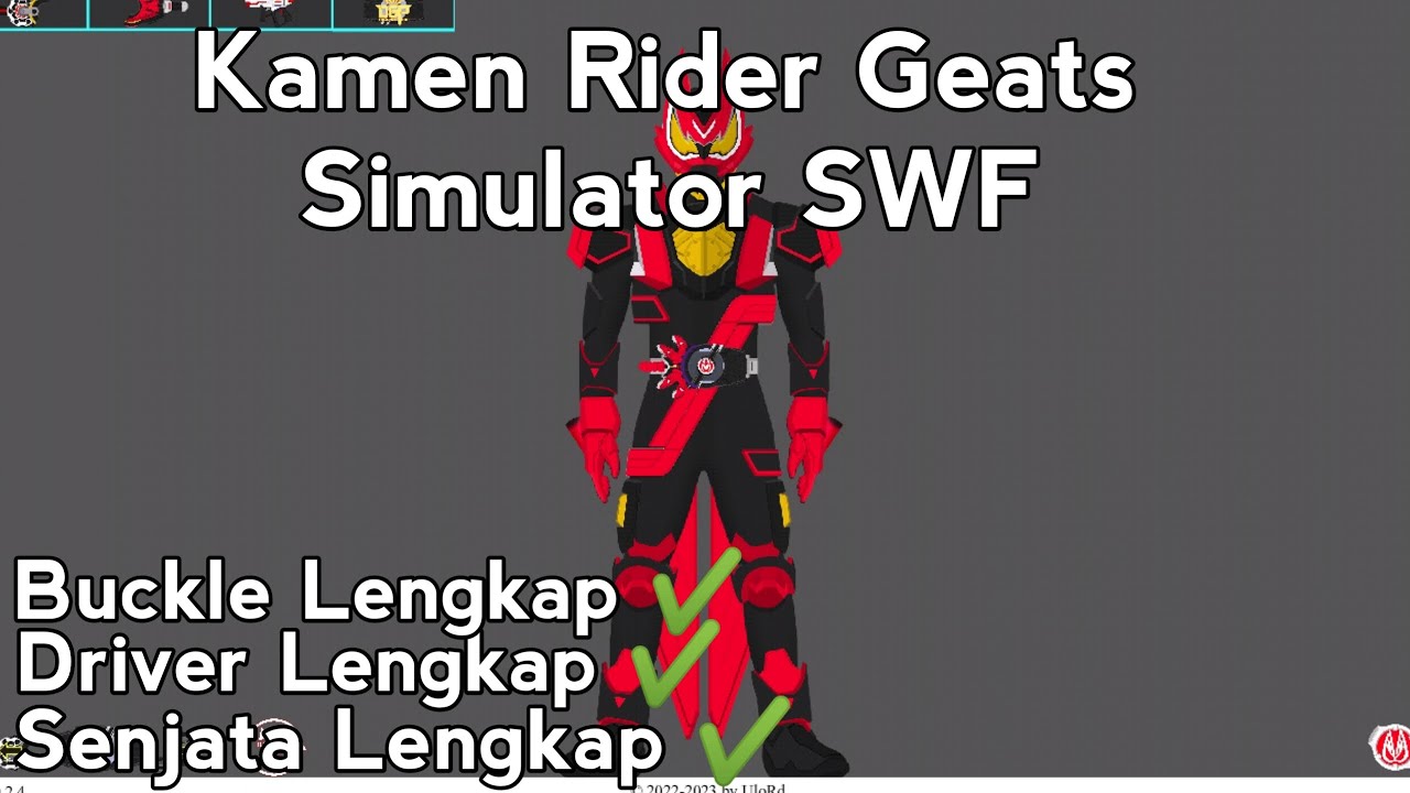 Kamen Rider Geats Simulator SWF - YouTube