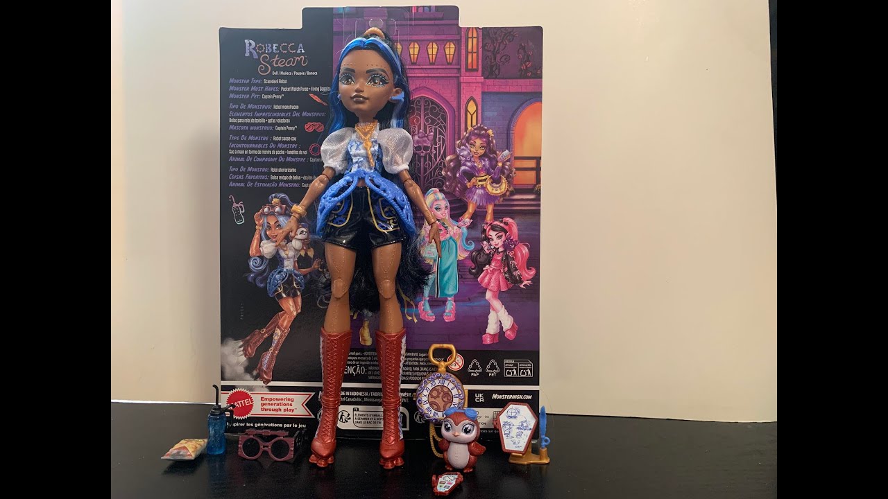 Monster High G3 Robecca Steam review - YouTube