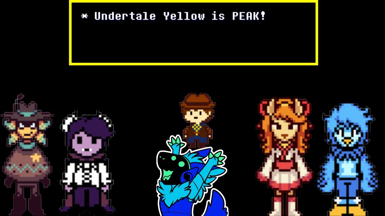 Why Undertale Yellow is Canon! And why Clover is the best! - YouTube