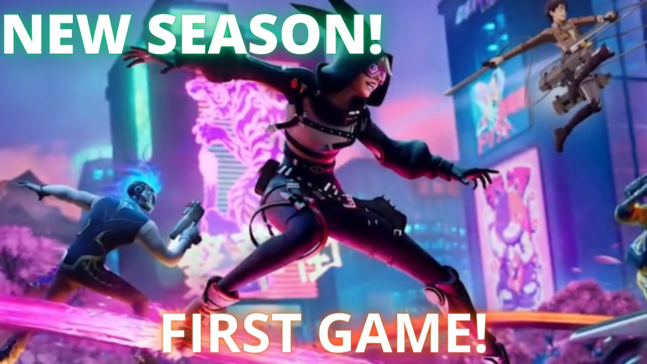 Fortnite Chapter 4 Season 2 FIRST GAME - YouTube
