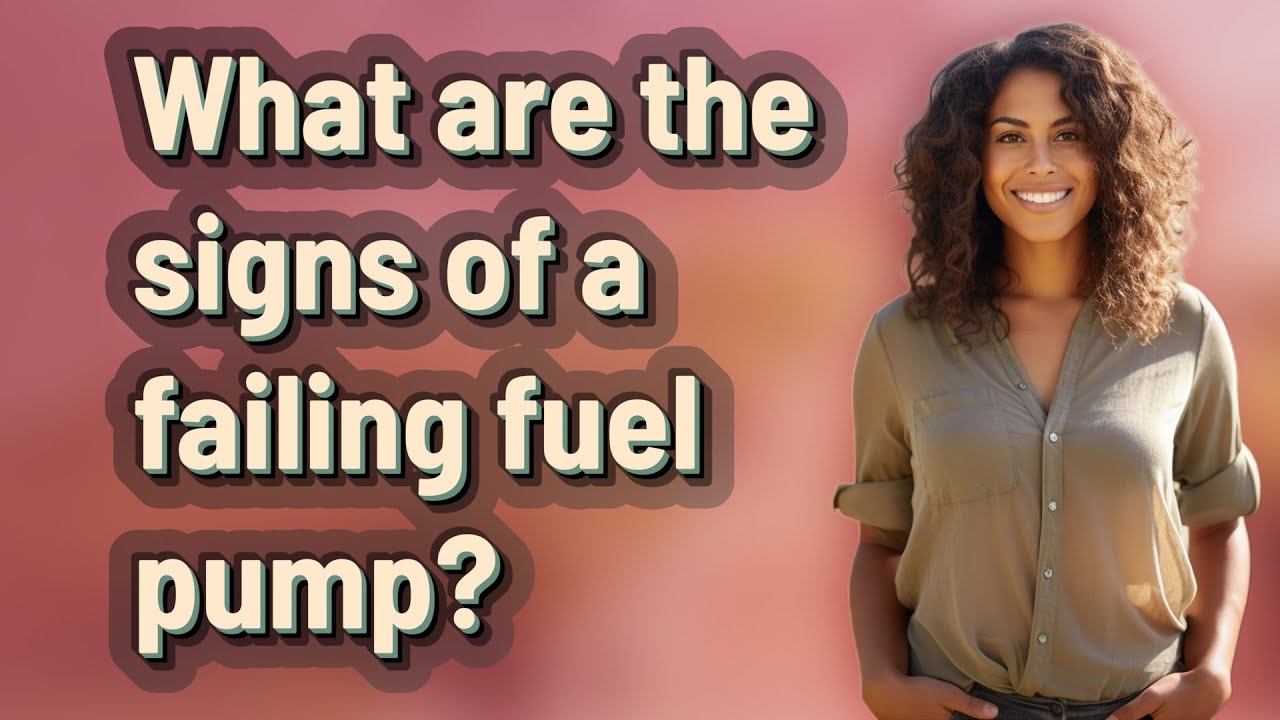What are the signs of a failing fuel pump? - YouTube