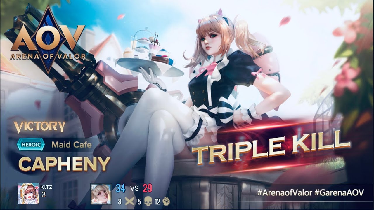 AOV - Arena Of Valor - Capheny gameplay - YouTube