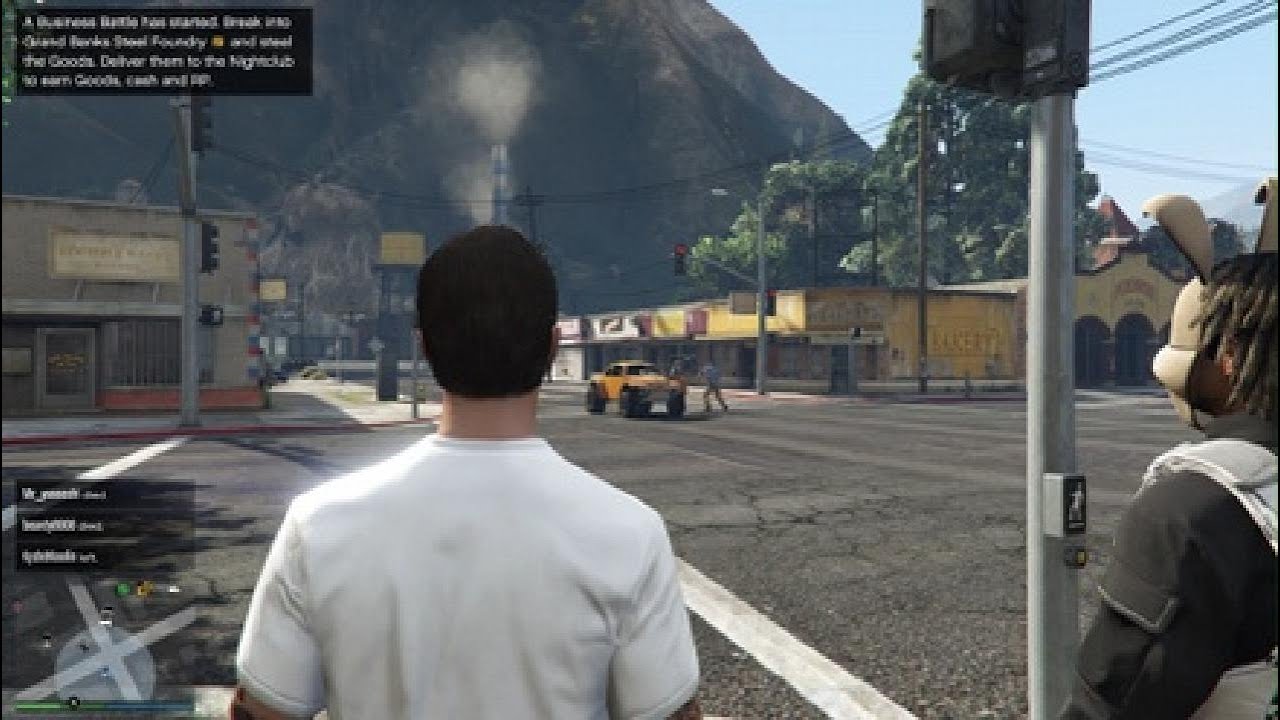 Grand Theft Auto V Angry pedestrian - YouTube