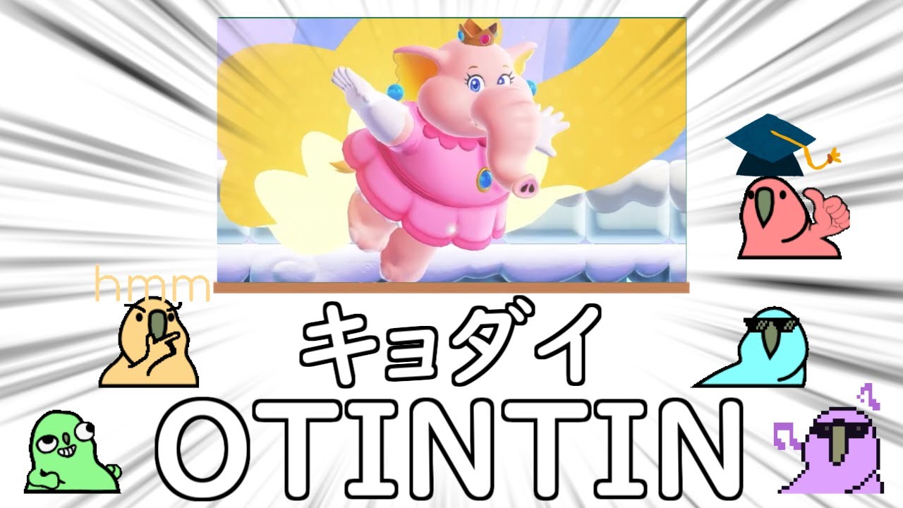 【Party Parrot】スーパーマリオワンダーのおべんきょう！【パーティーパロット】【TINTIN Parrot】【ゾウマリオ ...