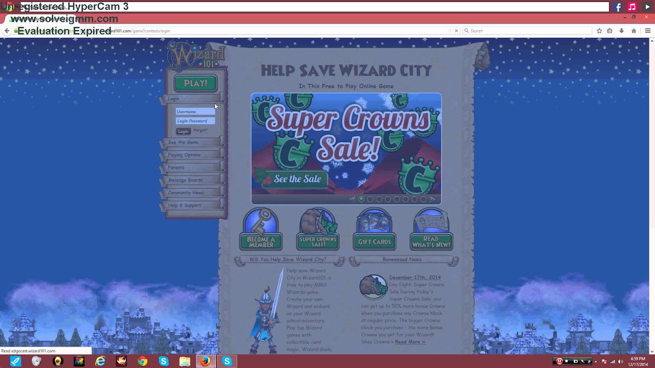 McCreepyPoke:How to get open chat on Wizard101. - YouTube