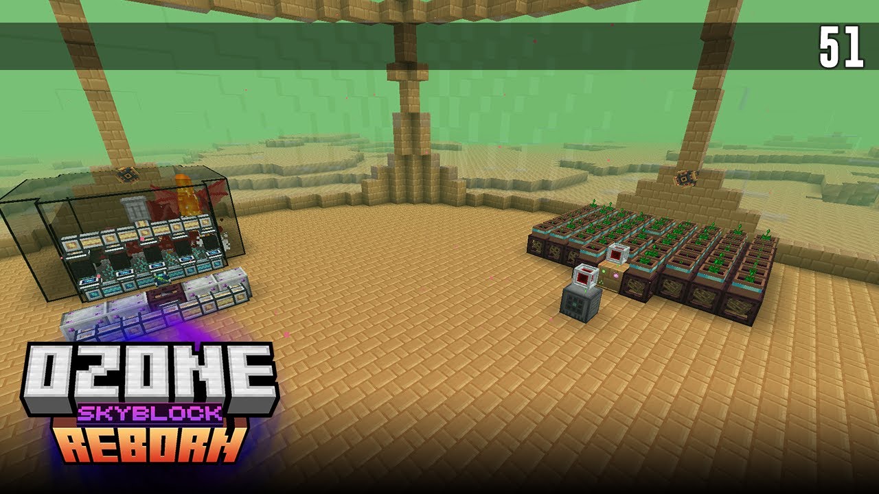 Ozone Skyblock Reborn #51 - Xp farm - YouTube