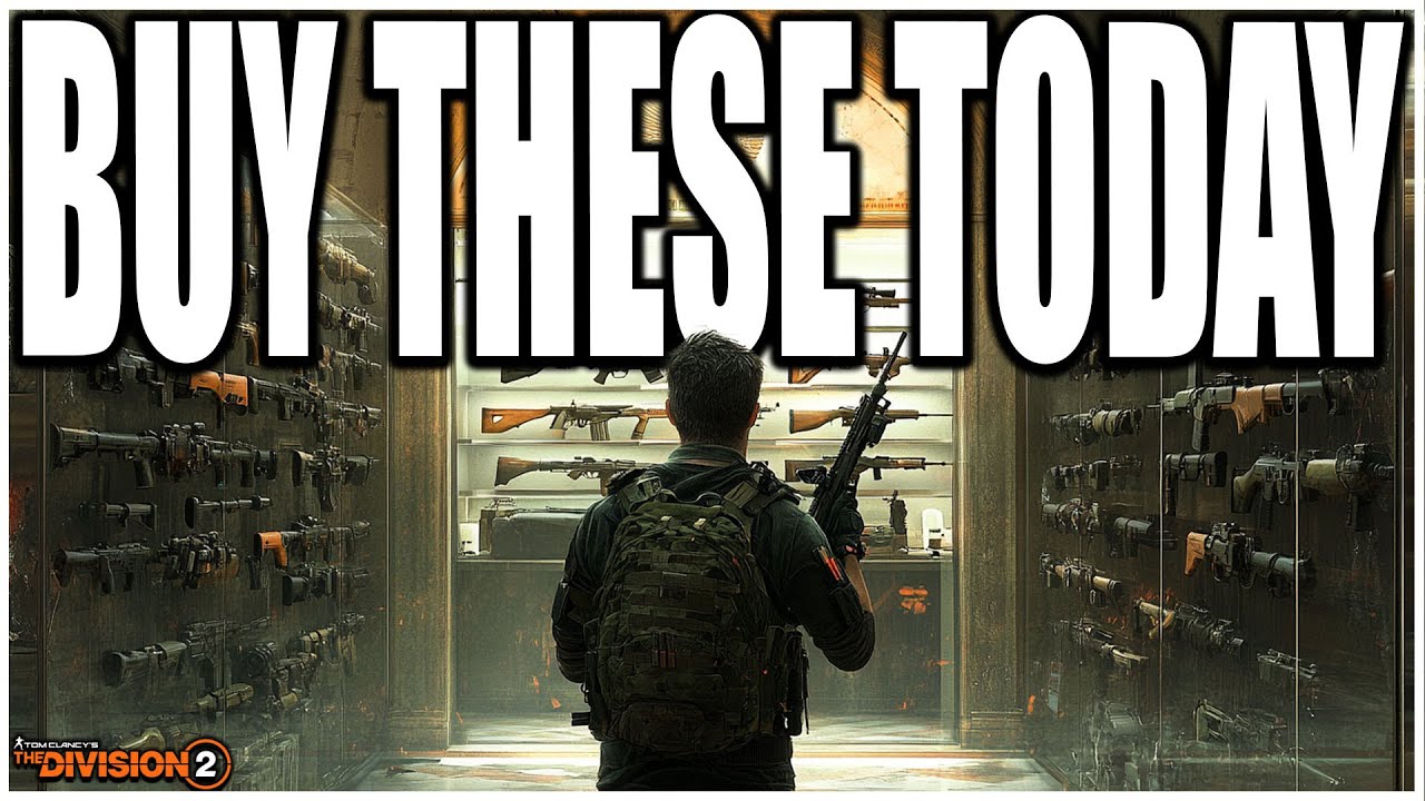 BUY THESE TODAY! The Division 2 Full Weekly Vendor Reset (DZ Items, Max ...