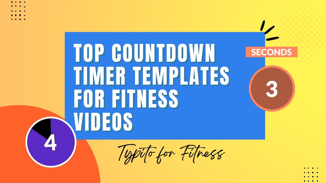 Top Timer Templates for Fitness Videos [Free to use | Editable ...
