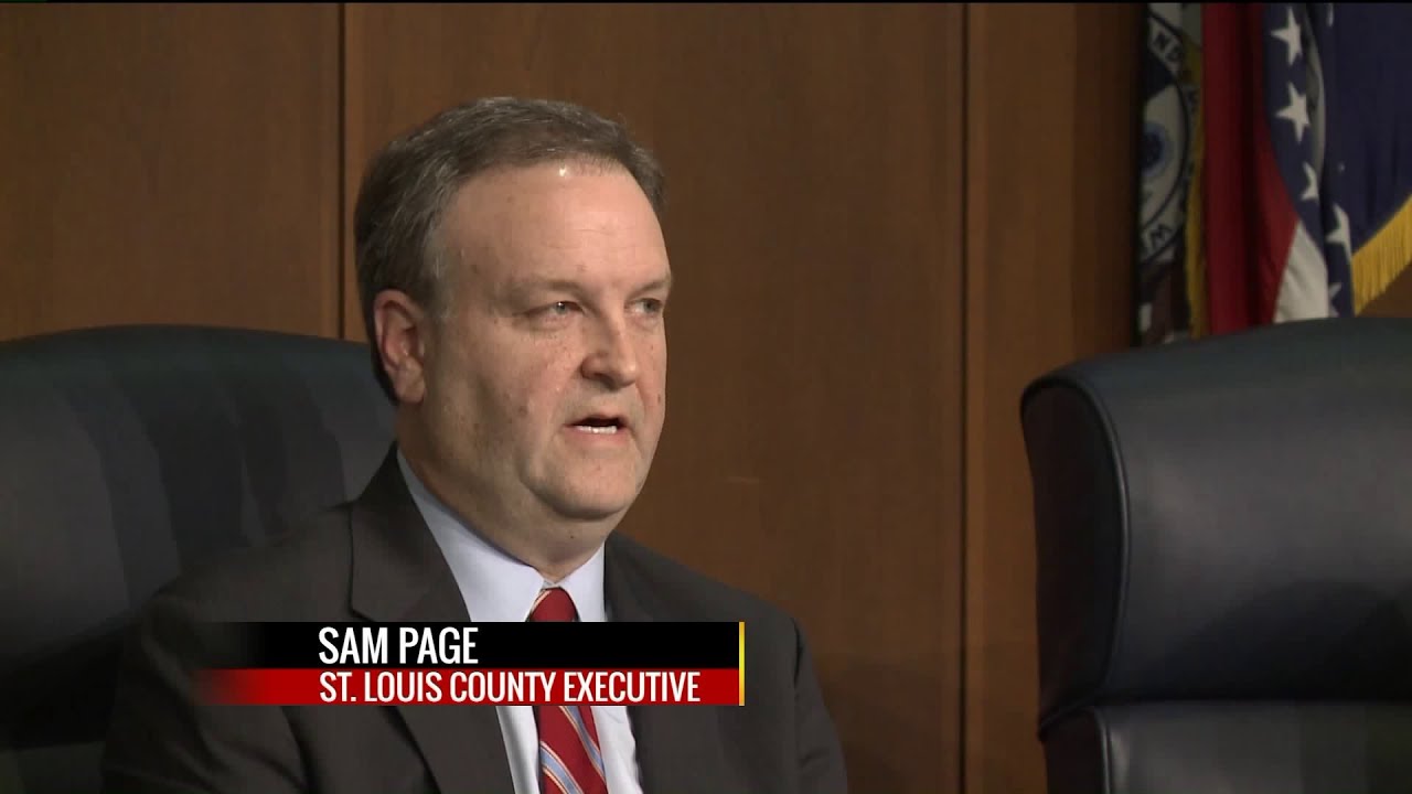 Sam Page Sworn In As New St. Louis County Executive - YouTube