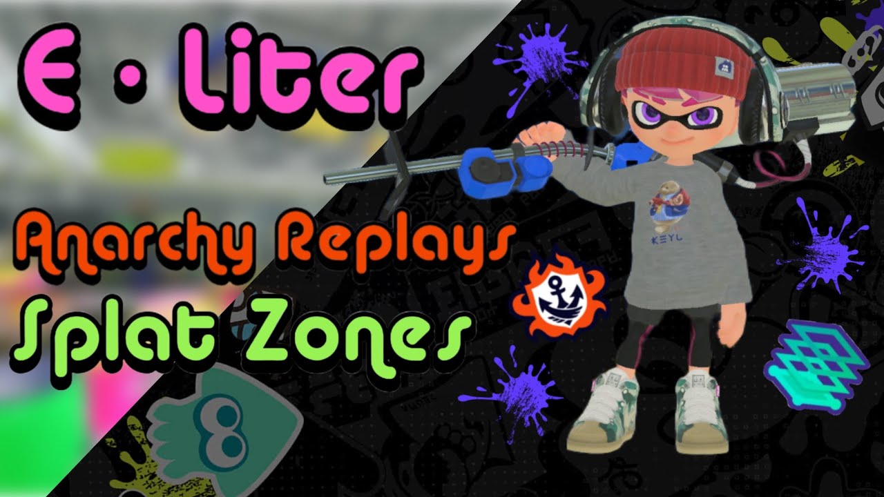 Splatoon 3: E-Liter S+ Anarchy Battle Replays - Splat Zones - YouTube