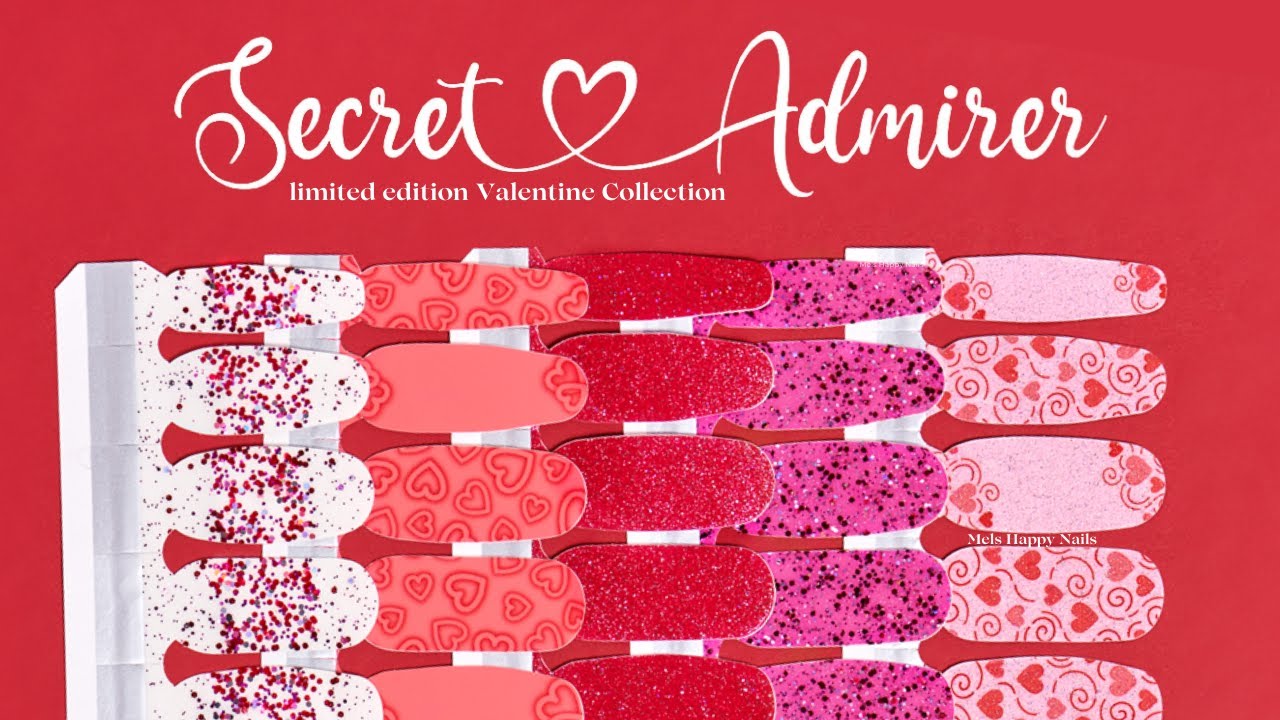 Color Street Secret Admirer Valentine Collection 2022 - YouTube