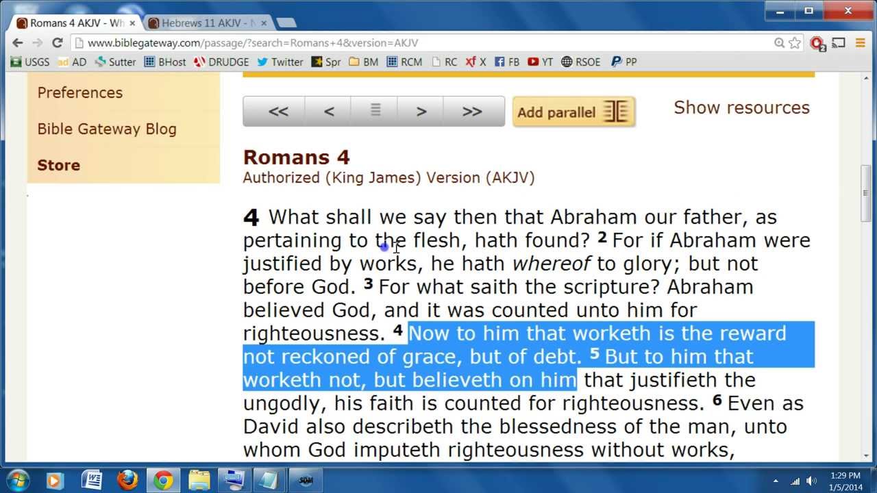 2014 Bible Study Romans Chapter 4 YouTube 2014-bible-study-romans-chapter-4-youtube