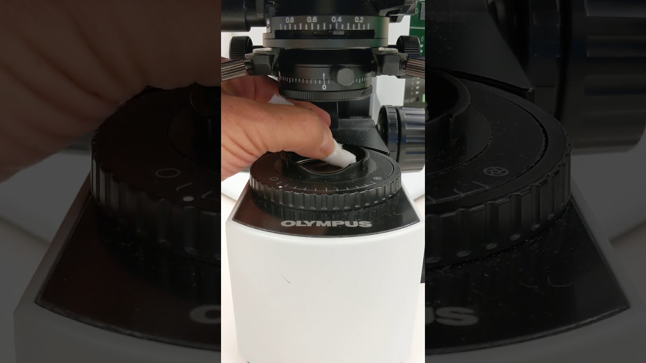Clean and Disinfect a Microscope - YouTube