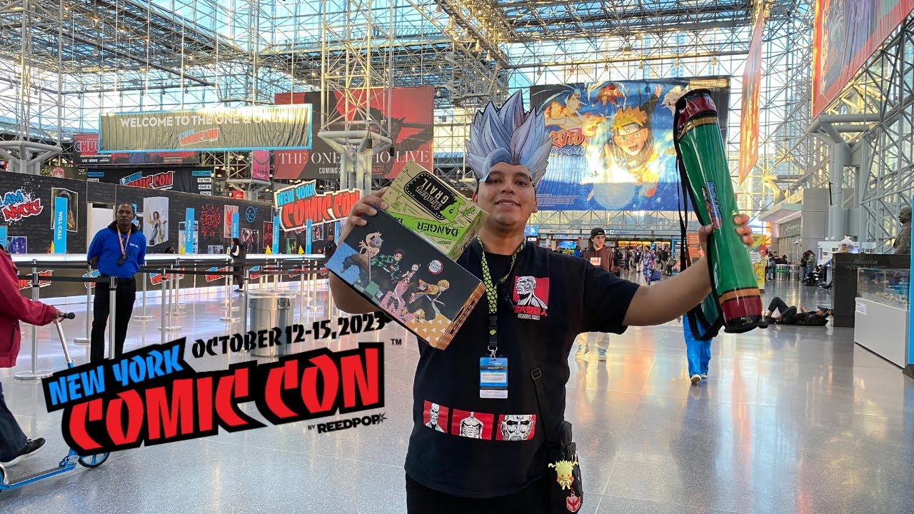 ASÍ es NEW YORK COMIC CON || NYCC 2023 - YouTube