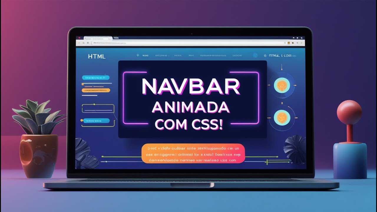 Como Criar Um Menu De Navegação Animado Com Html E Css Código Simples