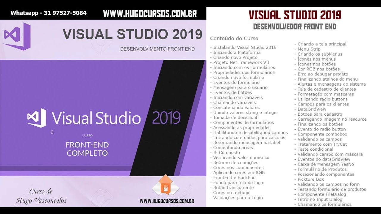 Visual Studio 2019 - Aula 05 - Projeto Net Framework VB - YouTube