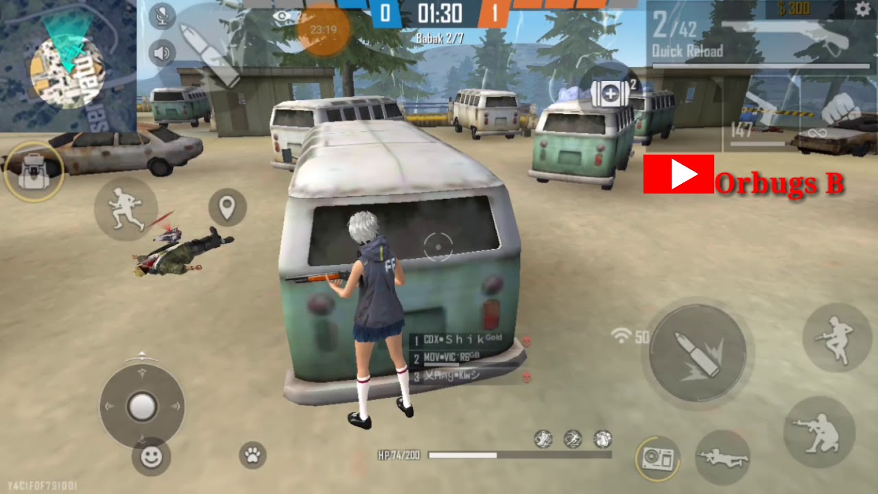 highlight kill headshot ff clash squad ranked - YouTube