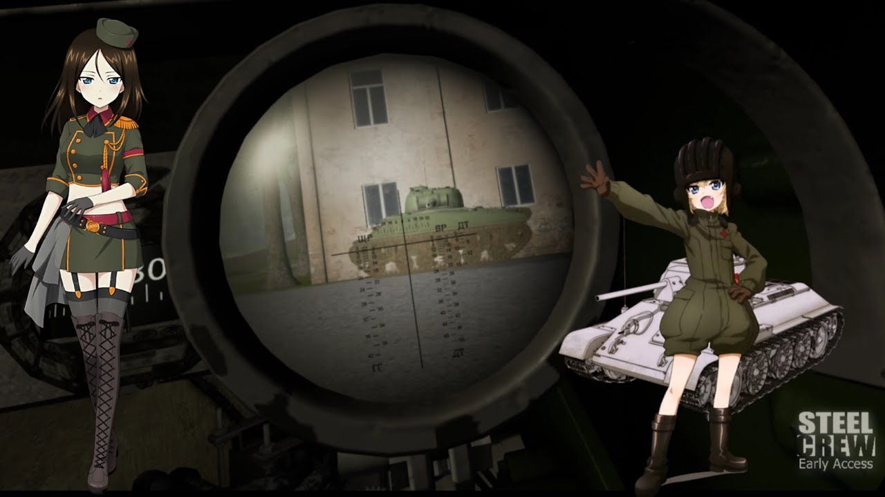 《Steel Crew》T-34/85 - Gunner [VR Tank battle] 4 - YouTube