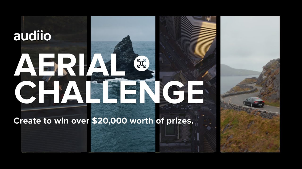 The Audiio Aerial Challenge Is Live - Win $20,000+ In Prizes! - YouTube