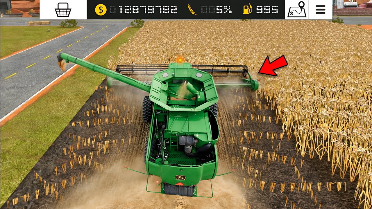 Making Harvest Wheat & Corn In Fs18 ! Farming Simulator 18 Selling ...