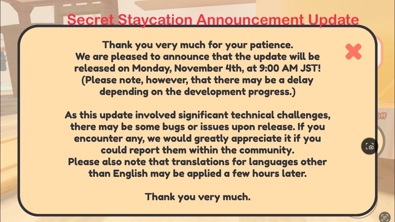 ‼️Important Date‼️:Secret Staycation Announcement Update - YouTube