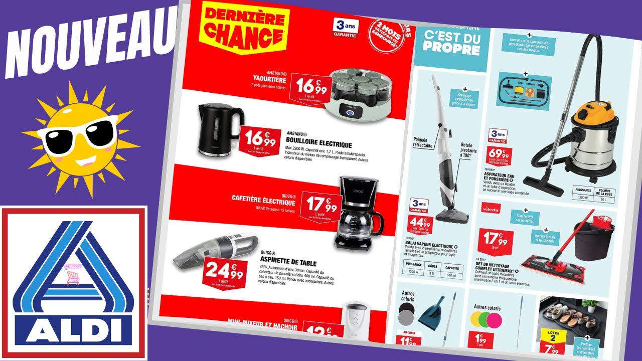Catalogue Aldi Du 11 Au 16 Octobre 2022 ๐ Arrivage France Youtube