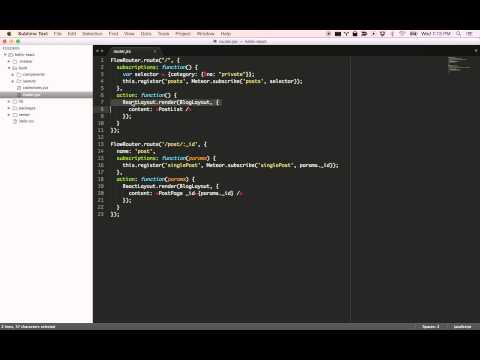 Meteor Server Side Rendering with FlowRouter and React