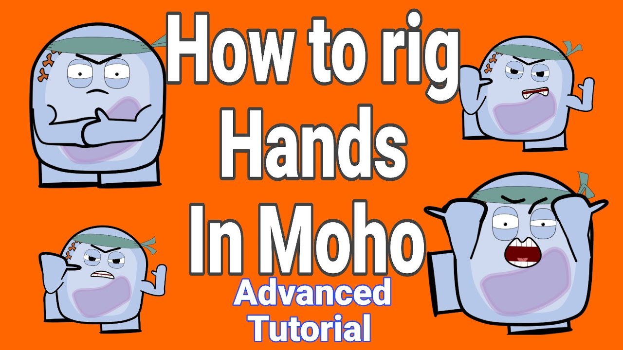 Arm 2.5d rigging | moho tutorial #moho #animation #cartoon - YouTube