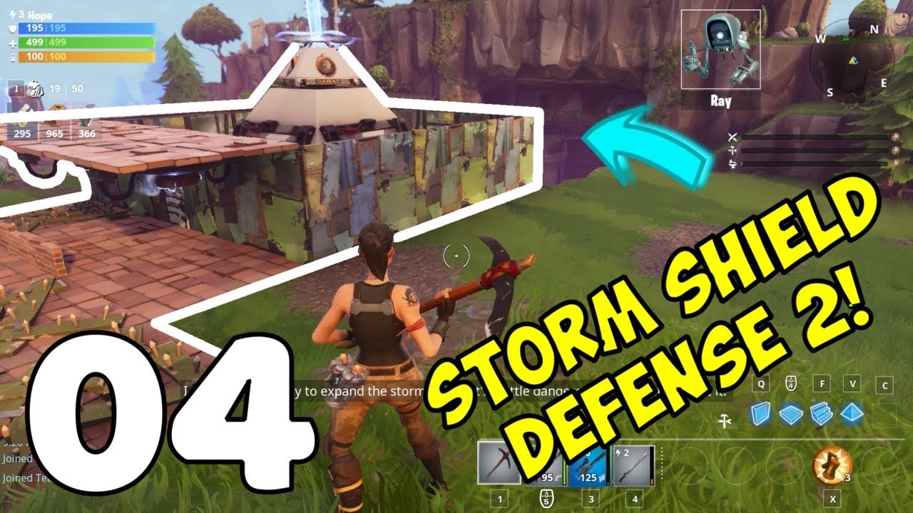 Storm Shield Upgrade! | Fortnite: Save the World | E04 - YouTube