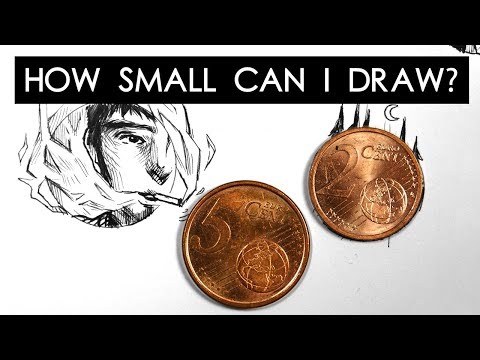 How small can I draw? | The Penny Challenge