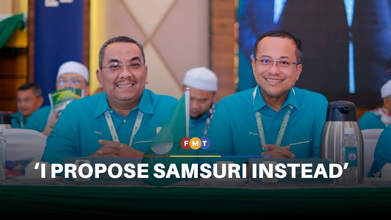 Sanusi not keen on PN chairmanship, proposes Samsuri for role - YouTube