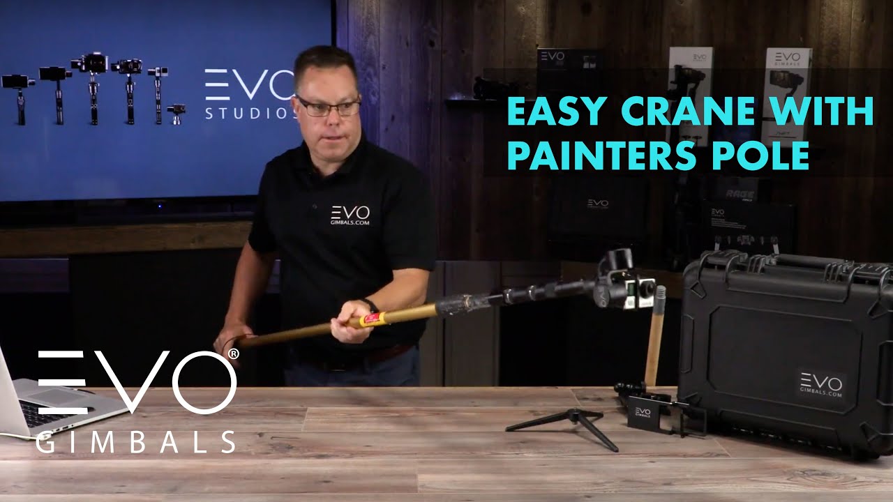 Easy Crane | Jib Pole Mod for Gimbals - EVO Gimbals PA-100 Painters ...