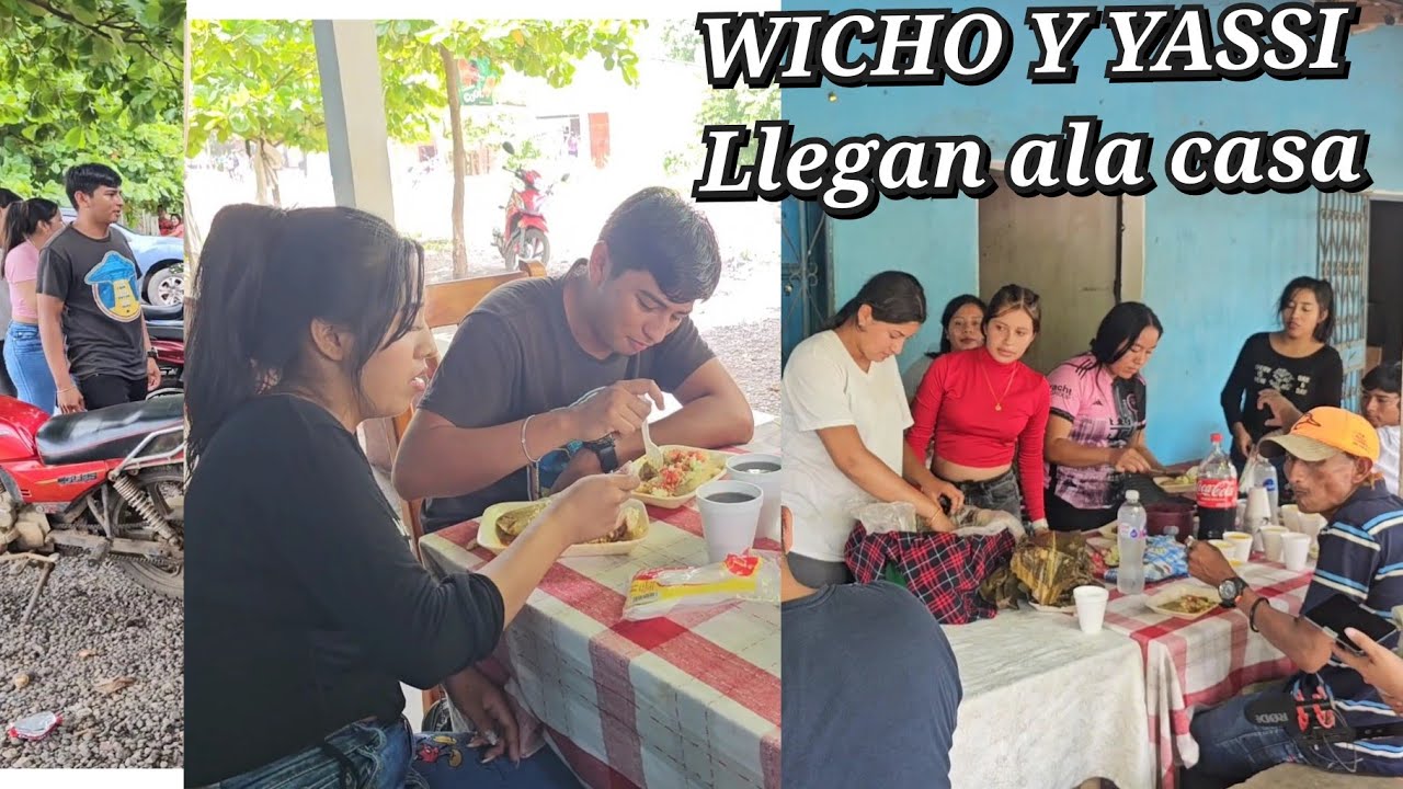 WICHO y YASSI Llegan A Comer ala Casa😱Vean Lo q Nos Llevo Para El Almuerzo😱😱 - YouTube