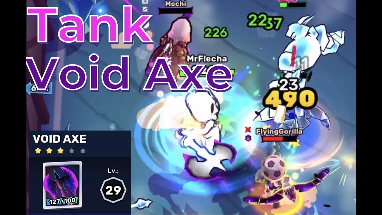 Knight's Edge - Tanky Void Axe built wipes enemies FTW - YouTube