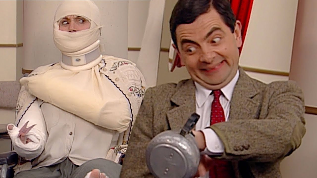 Mr. Bean - Jumping the queue at the Hospital Ep15 - YouTube