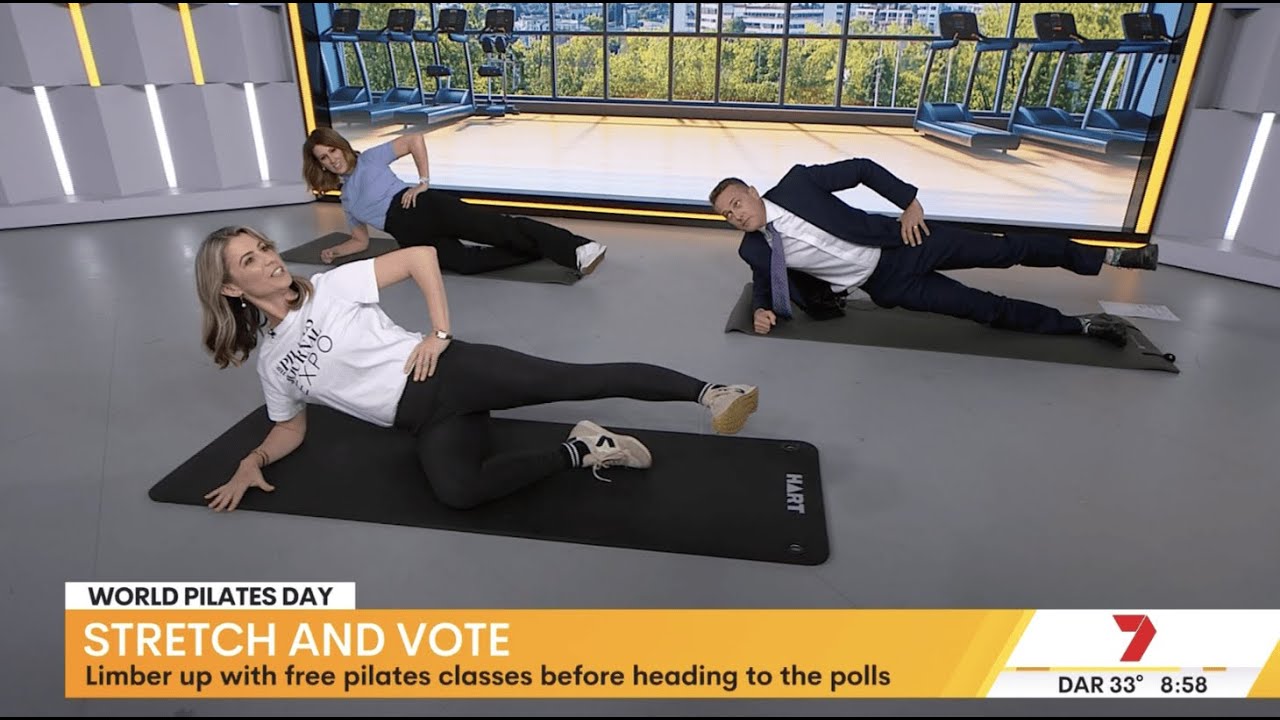 Celebrating World Pilates Day on SunriseTV - YouTube