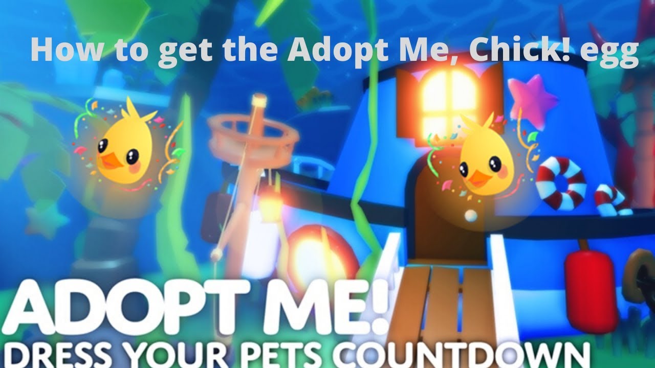 [EVENT] HOW TO GET THE ADOPT ME, CHICK! EGG IN ADOPT ME - ROBLOX EGG ...