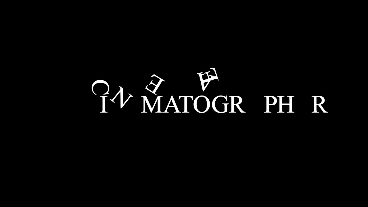 End Credit | Typography Animation - YouTube
