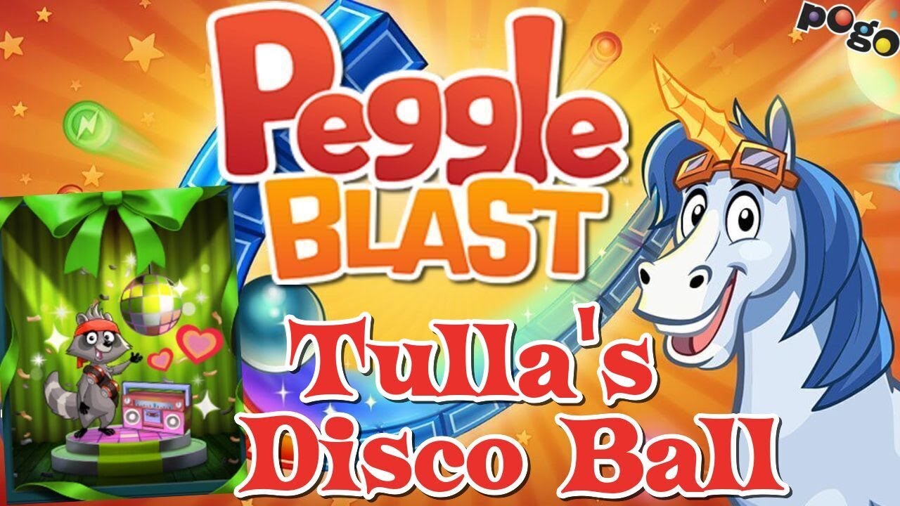 Pogo Games: Peggle Blast - Tulla's Disco Ball Event - YouTube
