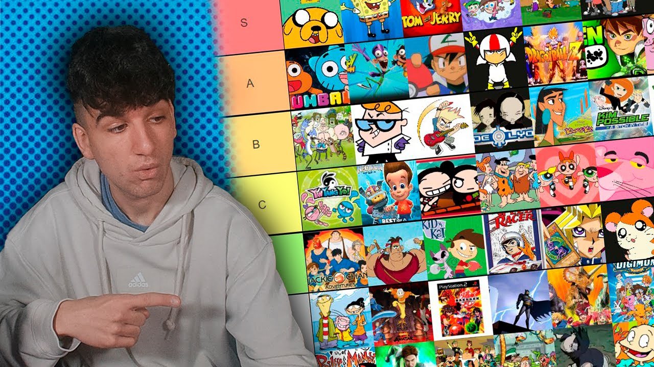 LAS MEJORES SERIES DE LA INFANCIA TIER LIST - YouTube
