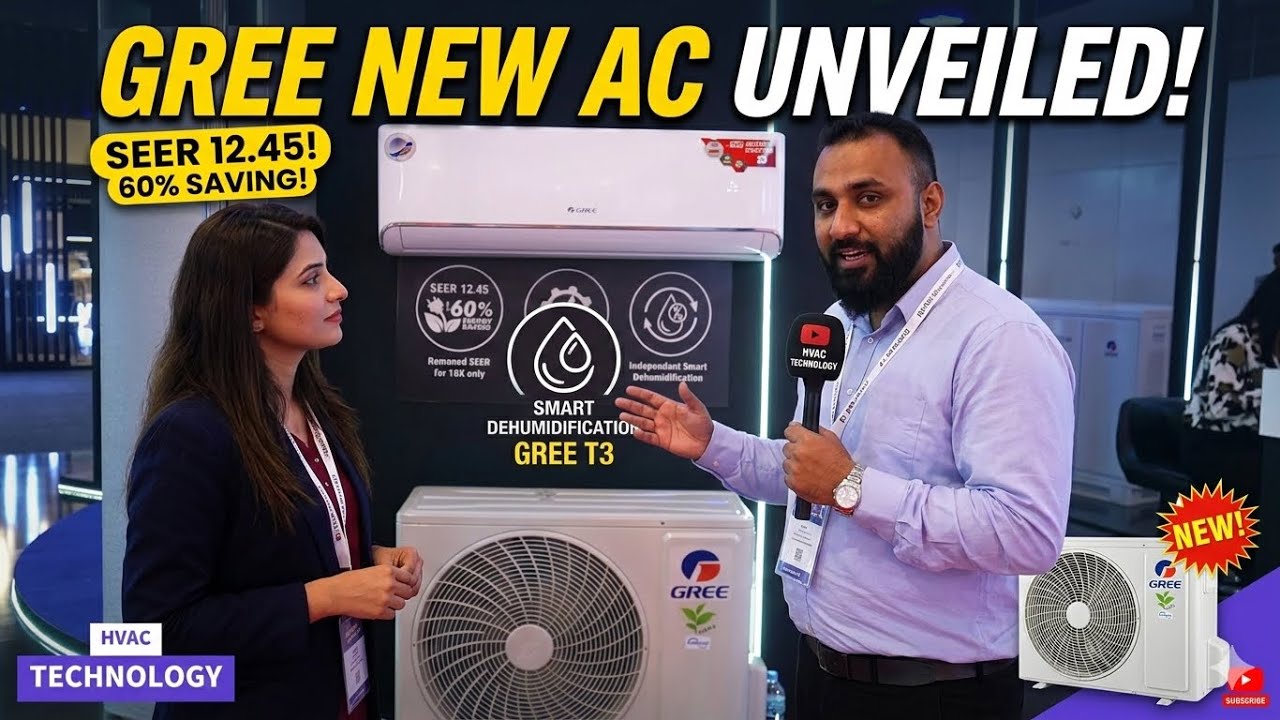 Gree AC Model 2025 | Omer Jamil | 2025 HVAC Expo - YouTube