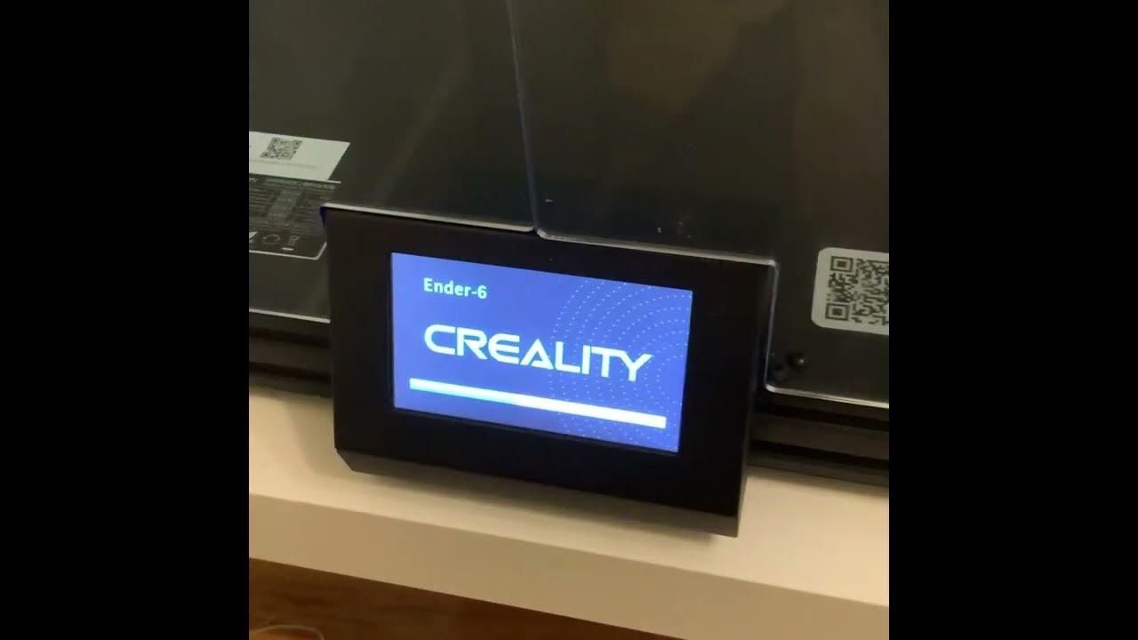 Creality 3D printer Ender_6 auto-homing failed and made ratcheting noises - YouTube