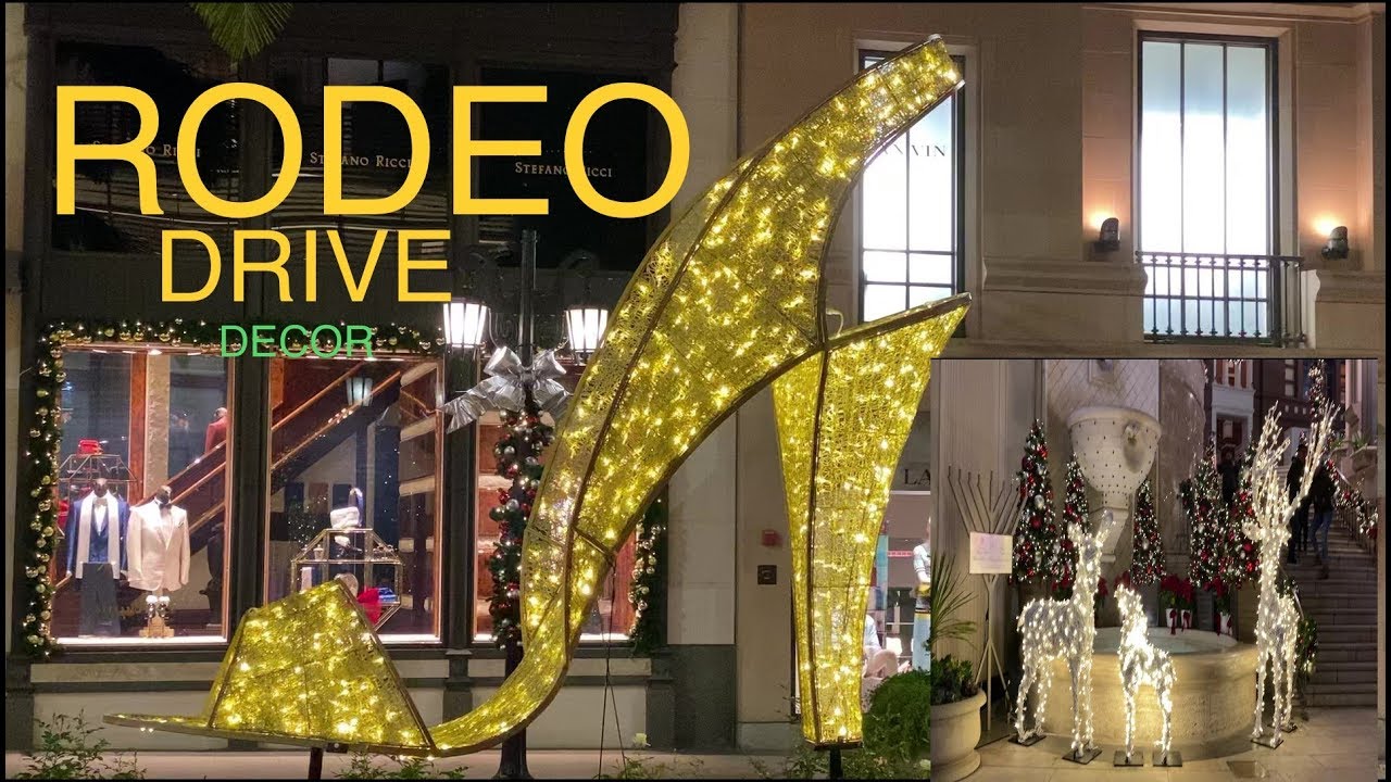 HOLIDAY DECOR, RODEO Dr & LA LIVE - YouTube