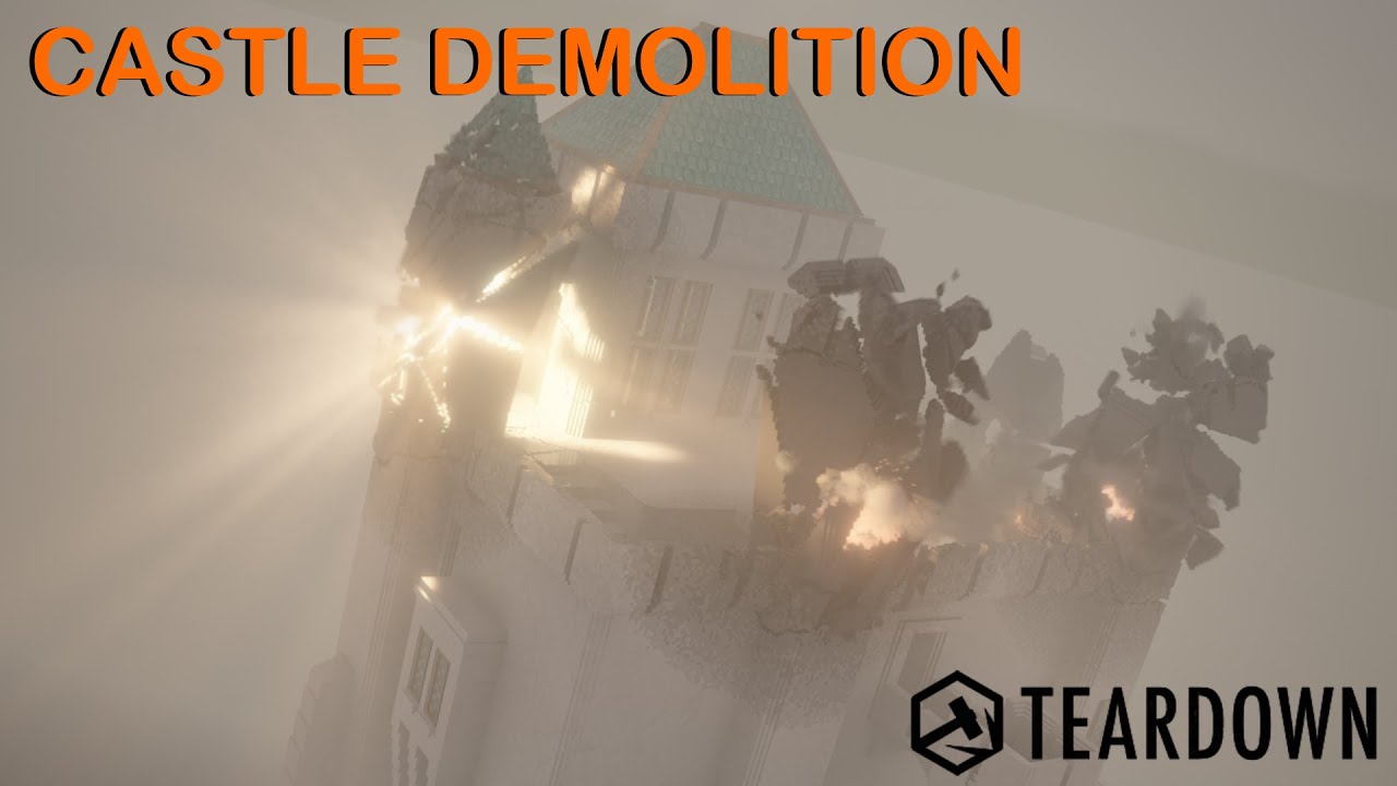 Castle Demolition | Teardown - YouTube