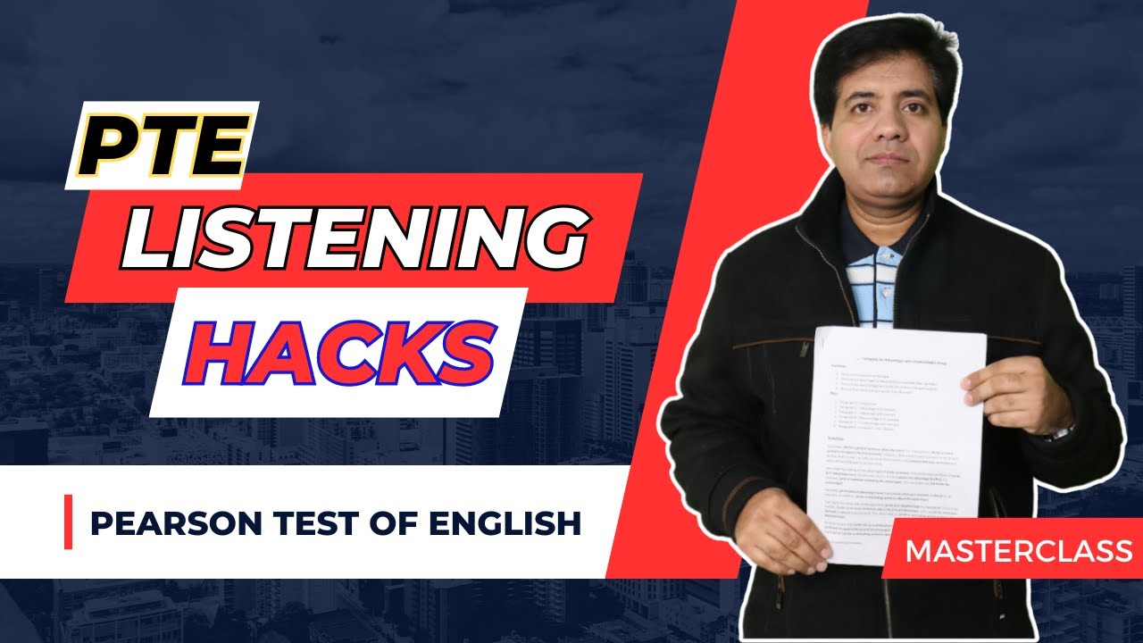 PTE Listening Hacks By Asad Yaqub - YouTube