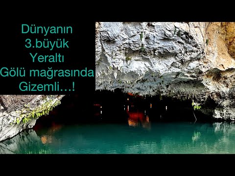 Dünyanın 3. En büyük yeraltı gölü mağarasına girdim #altınbeşikmagrası#cave#altınbeşikcave#macera